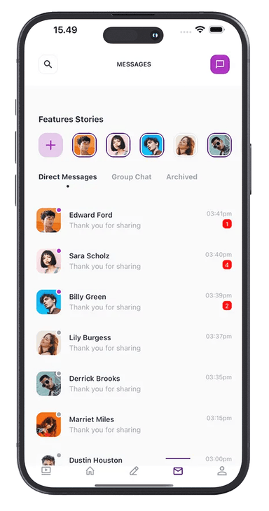 Loopy - Mobile App Landing Page